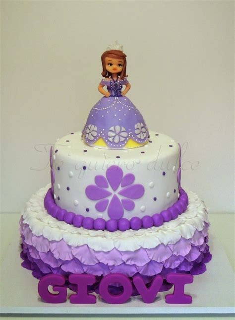 ♥te Quiero Dulce♥ Torta De La Princesita Sofia