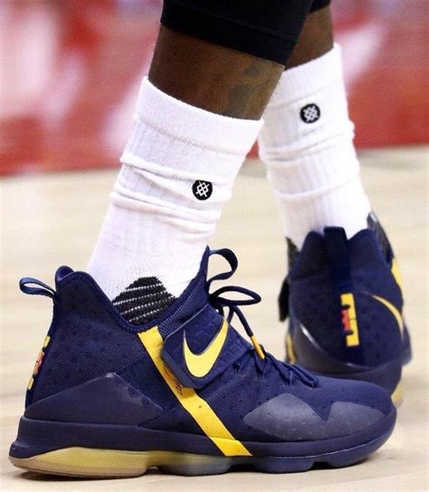 Lebron James Socks Blue