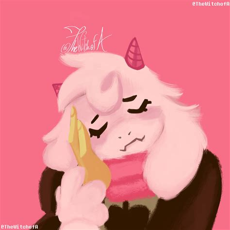 Very Fluffy Ralsei By Thewitchofart On Deviantart