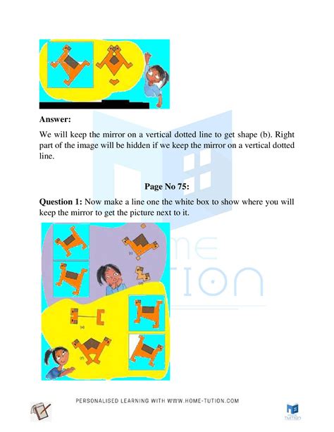 Ncert Solutions For Class 5 Maths Chapter 5 Does It Look The Same