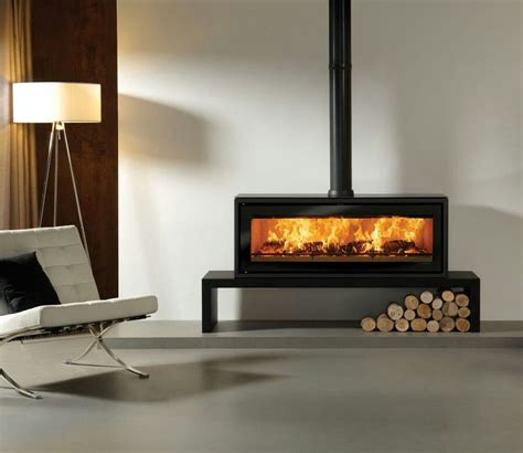 Large Freestanding Wood Burning Fireplace At Johnathan Olivar Blog