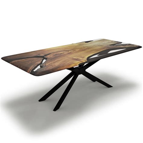 Arditi Collection Stheno Walnut Wood Dining Table Modern Studio