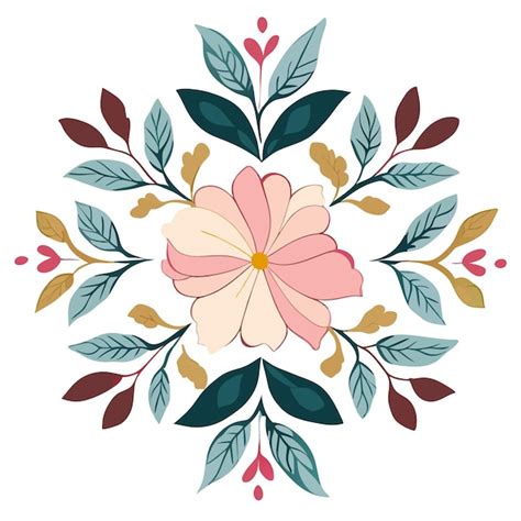 Premium Vector Chic Floral Pattern Design
