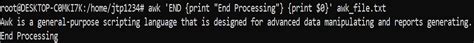 Linux Awk命令 立地货
