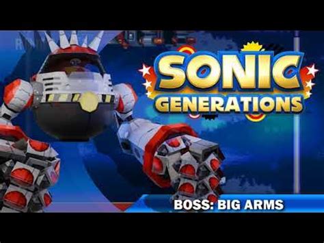 Boss Battle Big Arms Sonic Generations 3ds Youtube