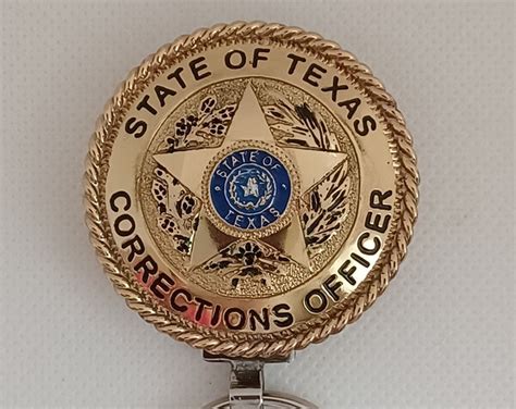 Handcrafted Key Chain Corrections Officer Etsy
