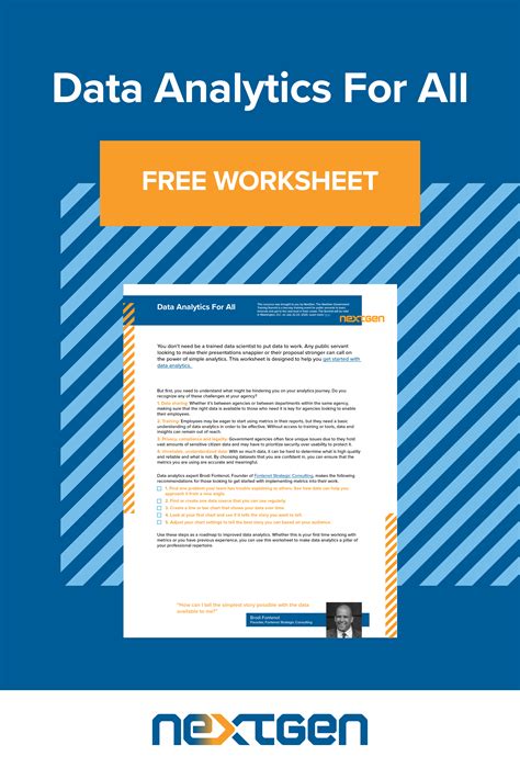 Data Analytics Worksheet Data Analytics Leadership Development
