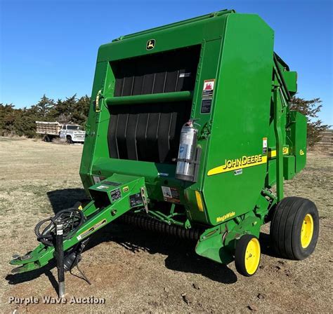 2005 John Deere 567 Mega Wide Round Baler In Jetmore Ks Item Oi9406