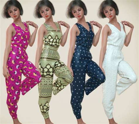 Chb Scarlett Romper Texture Add On 3d Models For Daz Studio And Poser