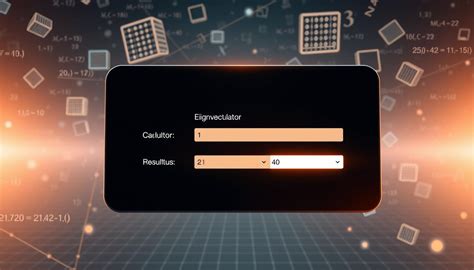 Eigenvalue Calculator Unlock Matrix Insights In Seconds