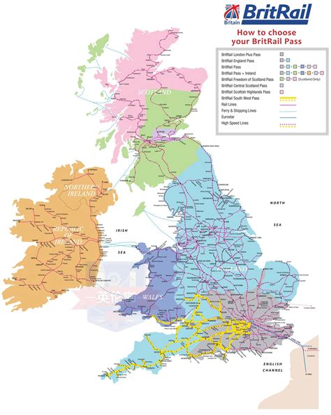 英国铁路通票攻略 Britrail Pass