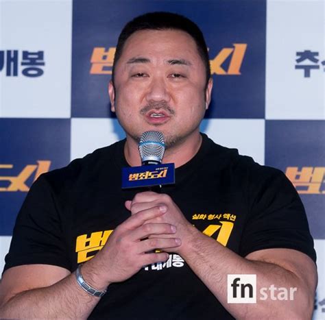 ‘범죄도시 마동석 형사 분들에게 누가 되면 안 된다는 생각” Fn스타