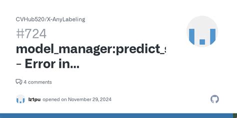Model Manager Predict Shapes Error In Predict Shapes List Index Out Of Range Issue
