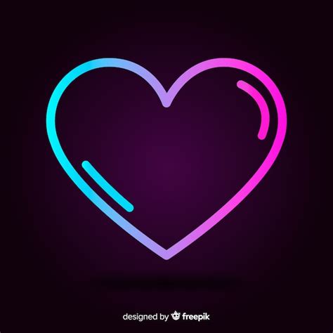 Free Vector Heart Background