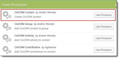 Using Caldera Form Processors To Collect Civicrm Contact Data Tadpole