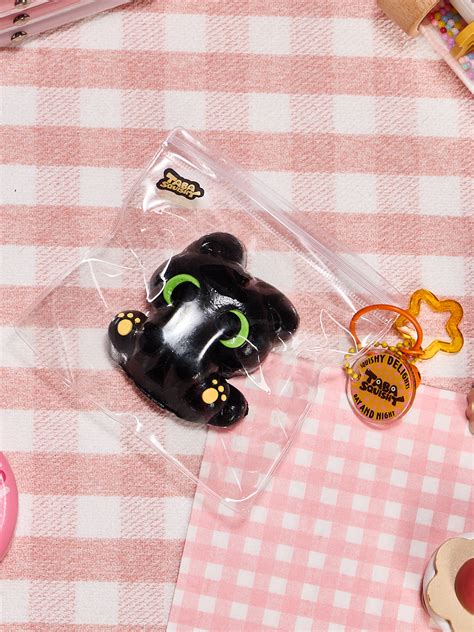 Tabasquishy™ Taba Squishy Black Cat Kitten Squeeze Toy Tabasquishy®