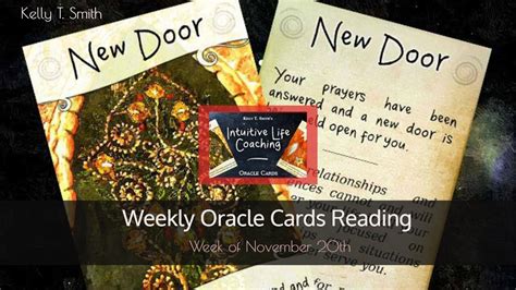 Weekly Oracle Card Reading Weekly Of November 20th Youtube
