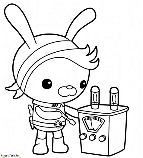 Octonauts Tweak Coloring Pages