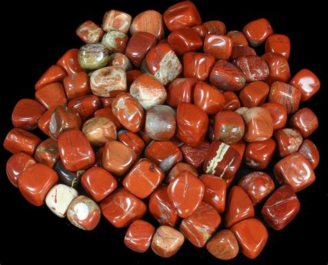 Bulk Polished Red Jasper 8oz ~ 10pc For Sale