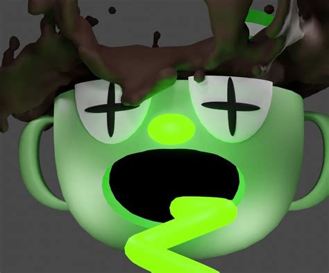 3d Model Crazy Glass Vr Ar Low Poly Cgtrader