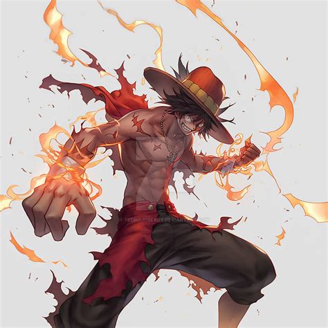 Luffy Action Pose By Pedrojoseart By Pedrojoseart On Deviantart