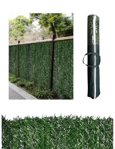 Seto Artificial Premium Verde 90 Ocultación Uv Resistente Fácil