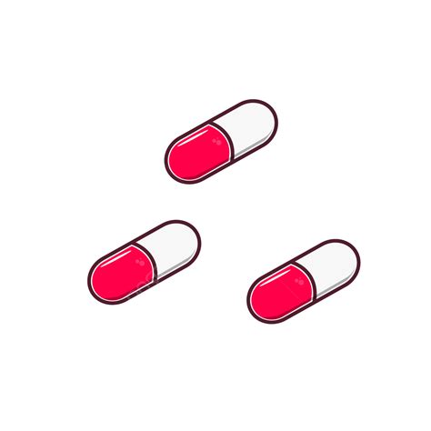 Ilustrasi Datar Obat Pil Pil Obat Tablet Ikon Obat Png Dan Vektor