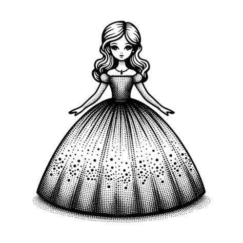 Quinceanera Dress Drawing Vectors And Illustrations For Free Download