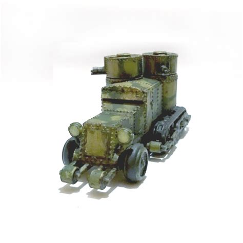 3d Printable Austin Kegresse 1 72 By Alphonse Marcel