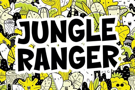 Jungle Ranger Gaming Font Free Font