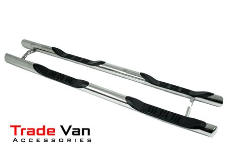 Range Rover Evoque Viper Stainless Steel Side Bars With Steps Trade