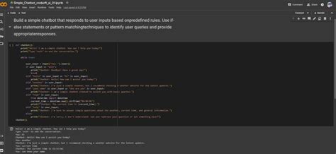 Ai Chatbot Ai Artificialintelligence Internship Intern Codsoft