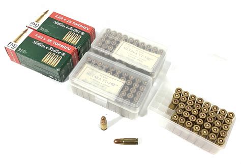 Lot 240 Rds 7 62x25 Tokarev Ammo