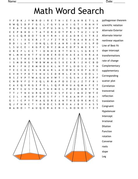 Math Word Search Puzzles Printable Plan Your Year Easily