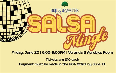 Salsa Mingle Tickets Bridgewater At Viera