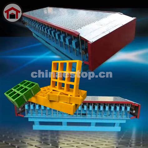 1220 3660 Fiberglass Fibers Molded Grating Making Machine Composite Molding Grating Making