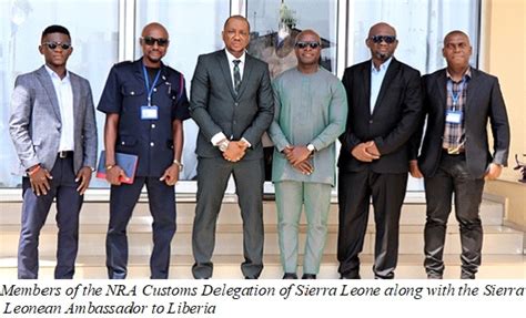 Lra Customs Shares Expertise With Visiting Sleonean Customs Officials