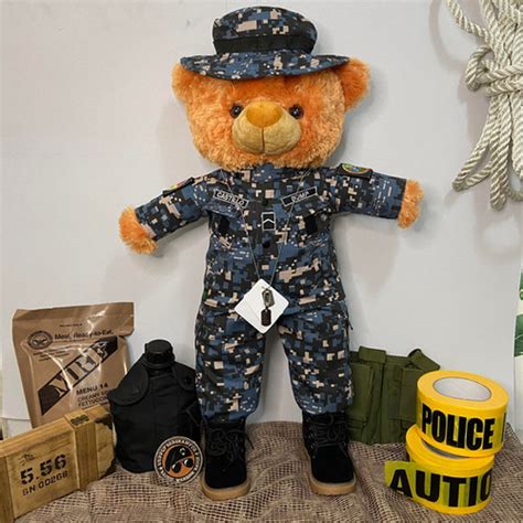 Bjmp Delta Uniform Teddy Bear Supply Sergeant Ph