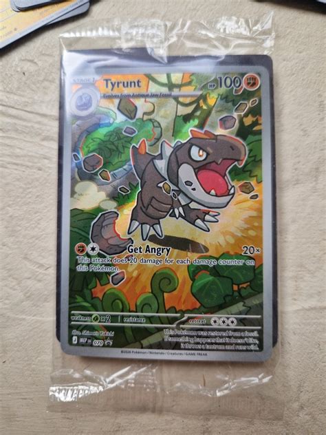 Pokémon Tcg Tyrunt Perfect Order Card Promo Sealed Ebay Uk