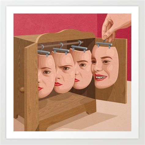 Put On A Happy Face Art Print By John Holcroft