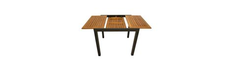 Degamo Gartentisch Balkontisch Vicenza Aus Akazienholz Und Aluminium
