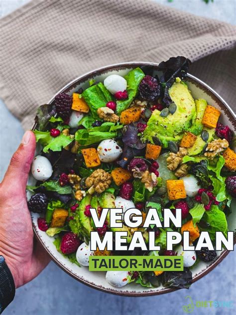 Vegan Meal Plans Dietsync