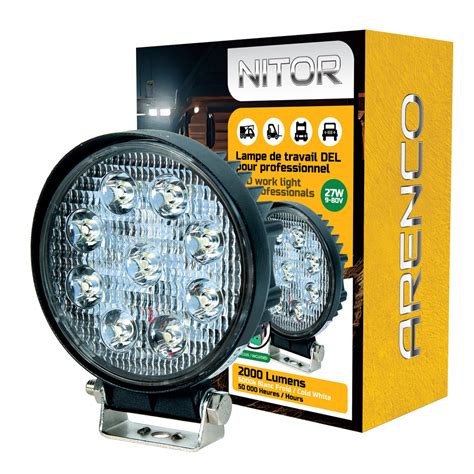 Nitor Series 4″ 2000 Lm Spot 30° Led Work Light 22272s Arenco