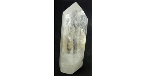 Clear Quartz Point With Internal Points And Inclusions