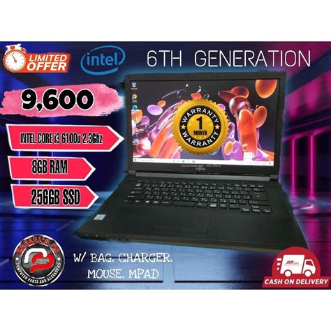 FUJITSU LIFEBOOK CORE I3 6th Gen 8gb Ram 256GB SSD Shopee Philippines