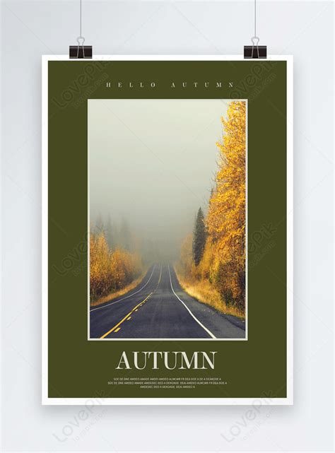 Template Desain Sampul Buku Fotografi Musim Gugur Yang Sederhana Untuk Diunduh Gratis Lovepik