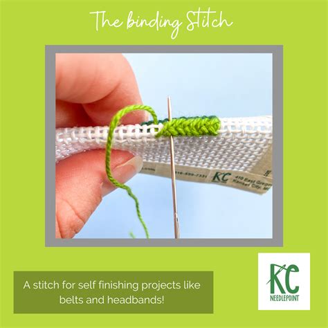 The Binding Stitch Artofit