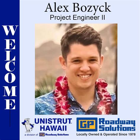 G P Roadway Solutions On Linkedin Welcome To The Gprs Ohana Alex Bozyck Alex Is A Project