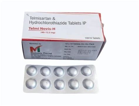 Telmi Novis H Tablets 40 Mg At ₹ 1600box In Bengaluru Id 2853914647030
