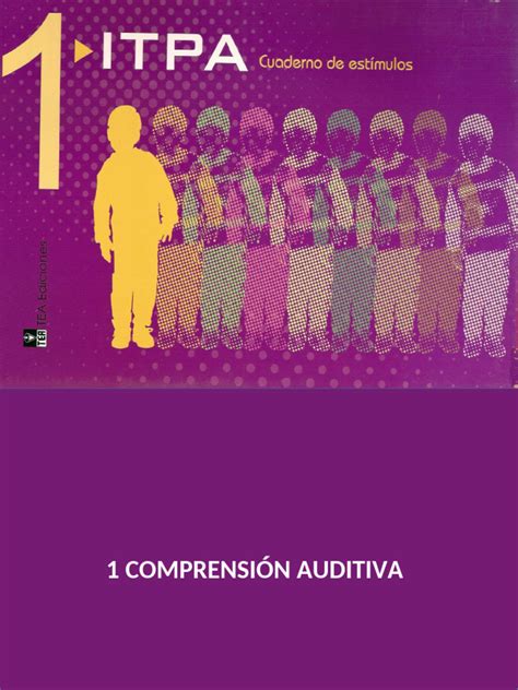 Itpa 1 Estímulos Pdf
